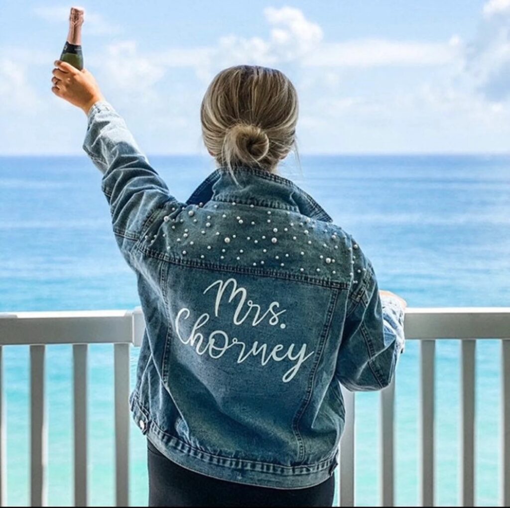 Unique Bridal Jean Jacket Ideas – Modern DIY Bride