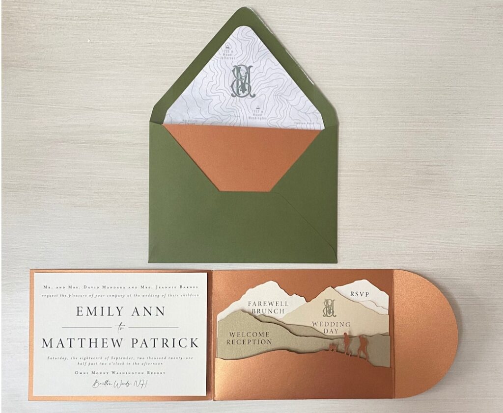 Stunning Cricut Wedding Invitations – Modern DIY Bride