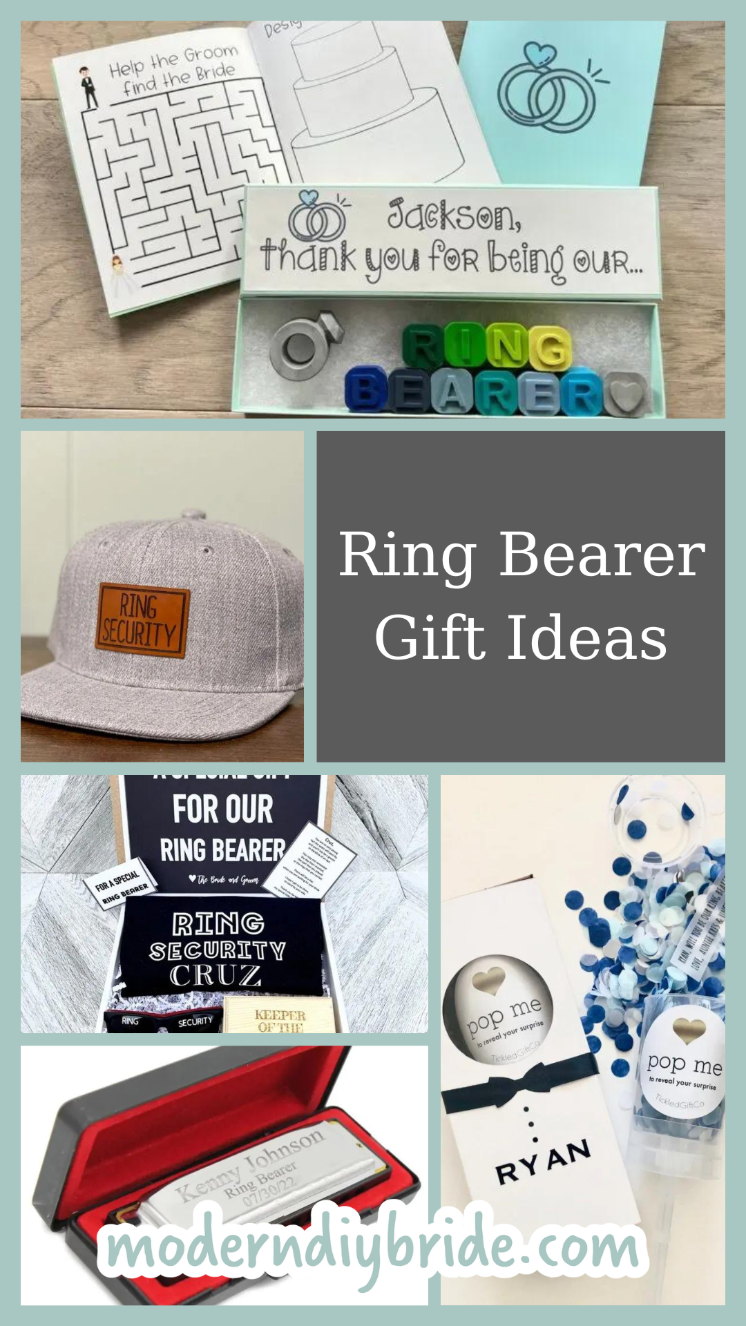 15 Fun Ring Bearer Gifts – Modern DIY Bride
