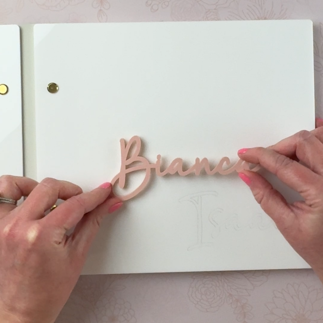 A DIY Guide to Making an Acrylic Guest Book for Your Wedding – Modern ...